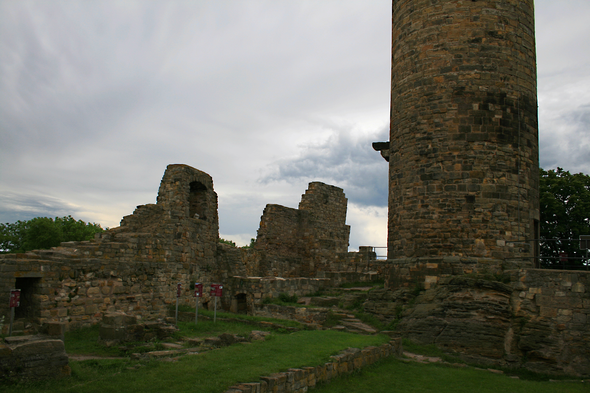 Die Drei Gleichen - drei Burgen in Thüringen - Burgdame